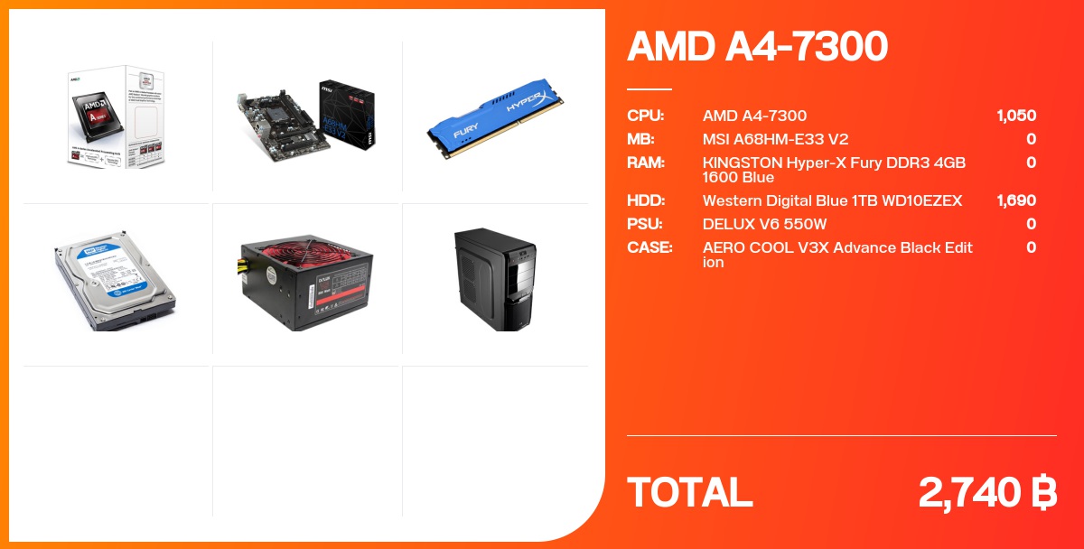 AMD A4-7300 - จัดสเปค - Notebookspec