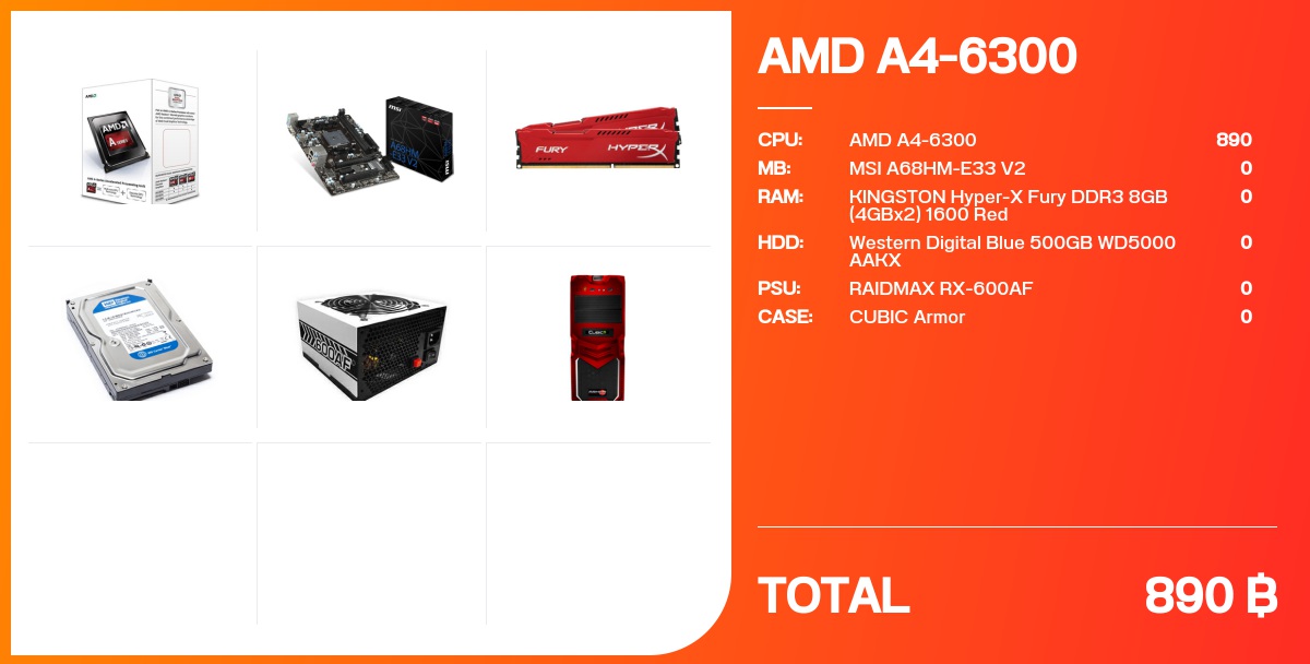 AMD A4-6300 - จัดสเปค - Notebookspec