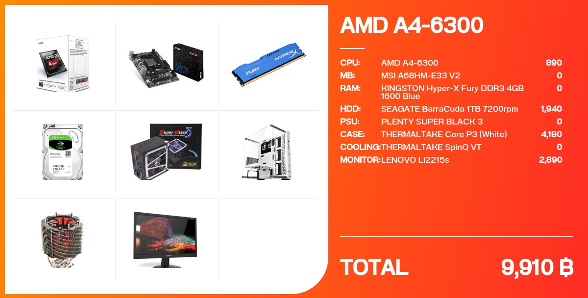 AMD A4-6300 - จัดสเปค - Notebookspec