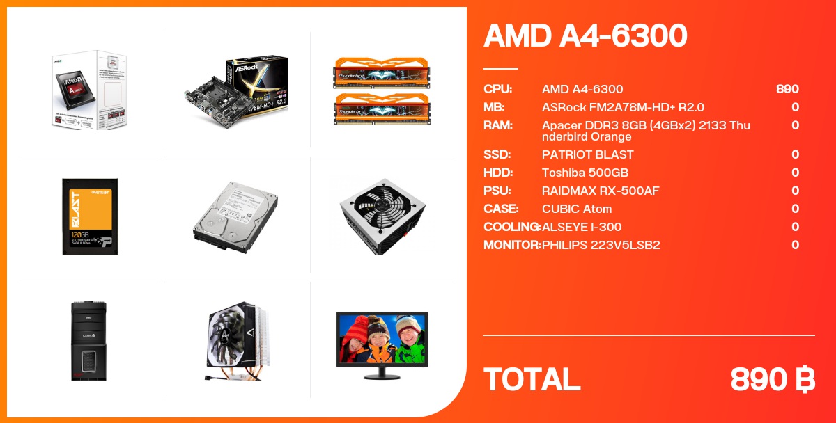 AMD A4-6300 - จัดสเปค - Notebookspec