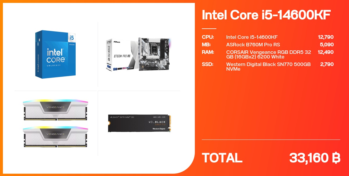 Intel Core i5-14600KF - จัดสเปค - Notebookspec
