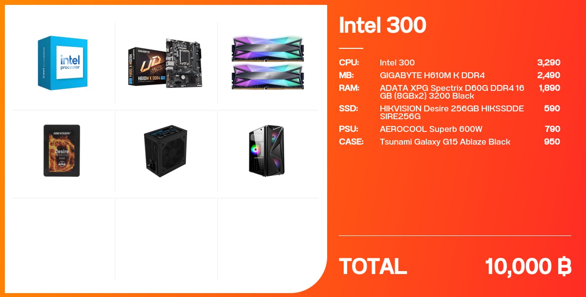 Intel 300 - จัดสเปค - Notebookspec