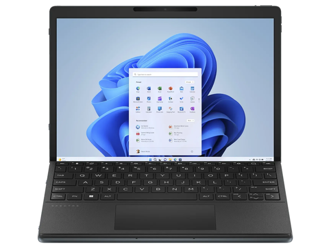 HP Spectre Foldable 17-cs0007TU ซีพียู Intel Core i7-1250U / Intel Iris ...