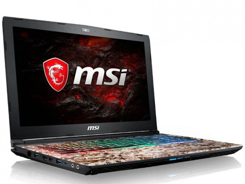 MSI GE62VR 7RF-897XTH Camo Squad ซีพียู Intel Core i7-7700HQ / GeForce ...