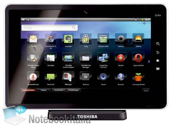 Toshiba Tegra 2 Android Smart Pad มีชื่อแล้วว่า...Folio 100 เนี่ยนะ ...