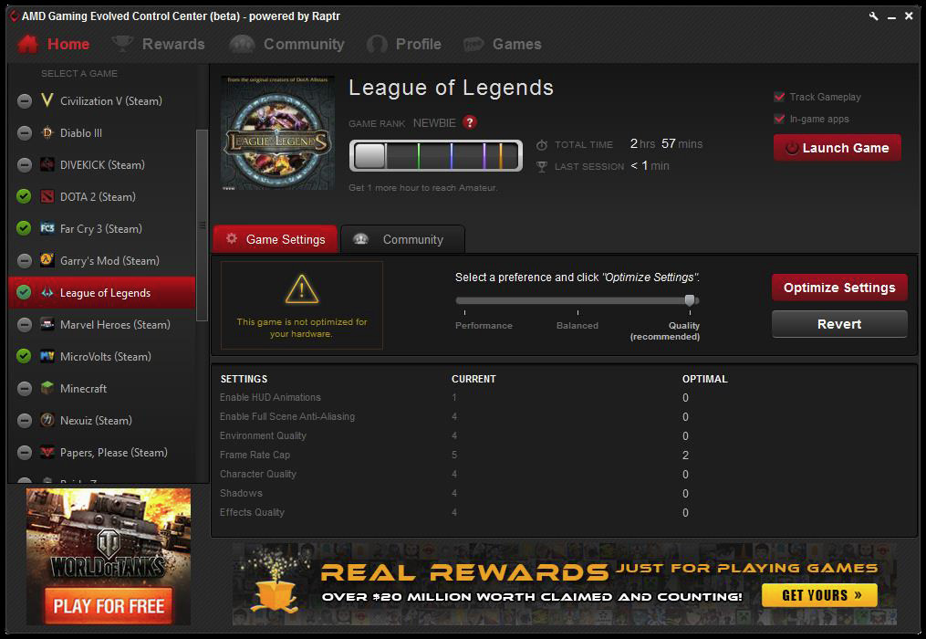 AMD Gaming Evolved โปรแกรมช่วยปรับแต่งเกม แข่งกับ GeForce Experience ...