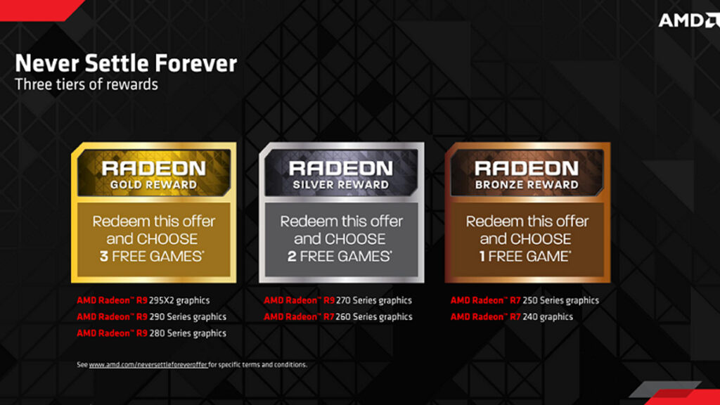 AMD ประกาศ Never Settle Forever กลับมาแล้ว - Notebookspec