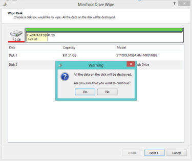 ลบไดรฟ์ ลบไฟล์ (ลับ) ให้หายไป MiniTool Drive Wipe ช่วยได้ - Notebookspec