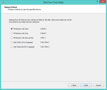 ลบไดรฟ์ ลบไฟล์ (ลับ) ให้หายไป MiniTool Drive Wipe ช่วยได้ - Notebookspec