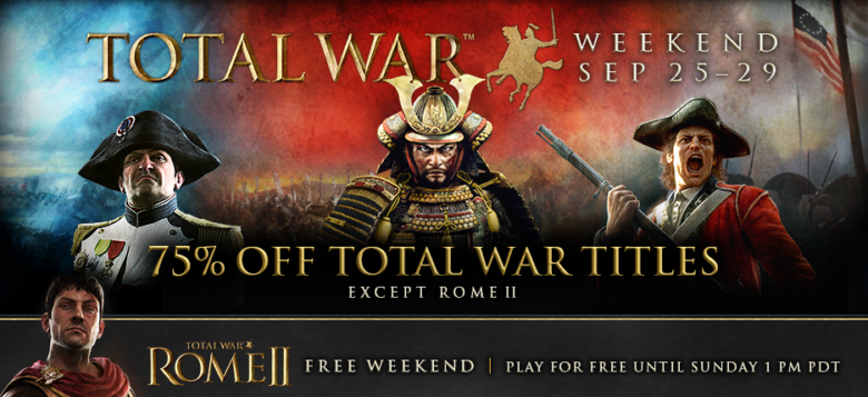 กรี๊ดดด! เกมวางแผน Total War ซีรีย์ ลด 75% เริ่ม 19 บาท และแพครวม 989 ...
