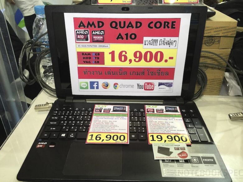 [Commart Comtech 2014] บูธ Acer จัดโปรฯ ลดกระหน่ำถึง 2,000 พร้อมแถม SSD 128GB ฟรี - Notebookspec