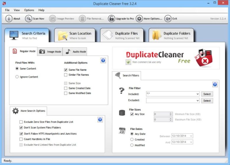 ค้นหาไฟล์ ลบรูปซ้ำในคอมพ์ด้วย Duplicate Cleaner Free - Notebookspec