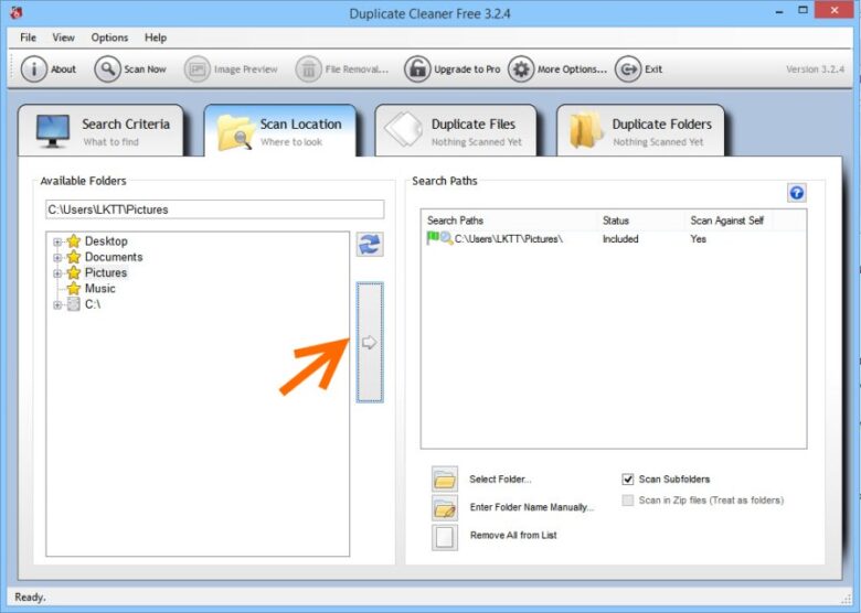 ค้นหาไฟล์ ลบรูปซ้ำในคอมพ์ด้วย Duplicate Cleaner Free - Notebookspec