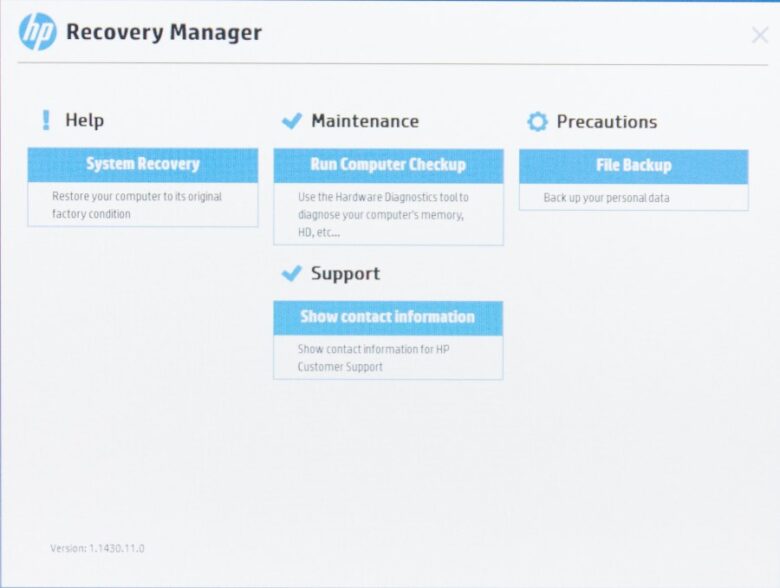 Recovery ระบบให้เหมือนเครื่องใหม่เรื่องง่ายๆ บนคอมพิวเตอร์โน๊ตบุ๊ค HP ...