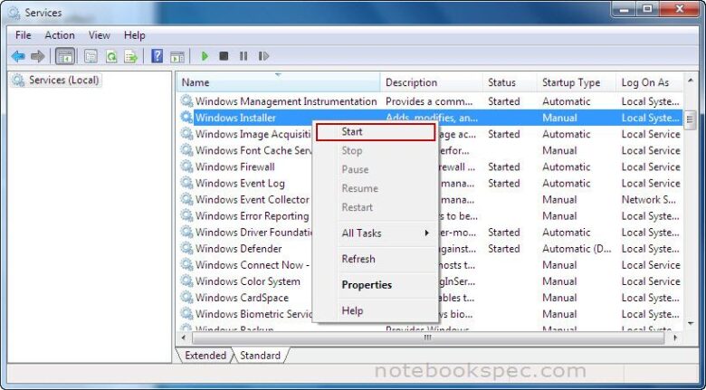 Safe mode Windows 8 บูตเข้า เรียกคืน Safe mode Uninstall Program - Notebookspec