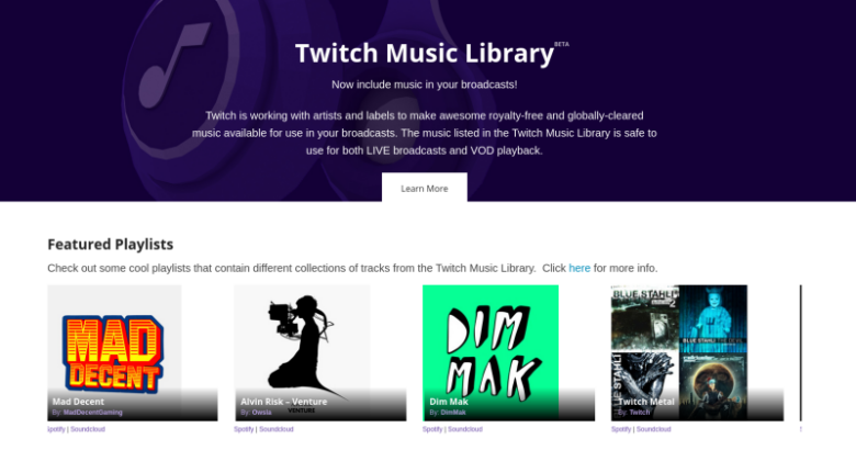 Twitch แนะนำระบบ Music Library ฟังเพลงผ่านสตรีมมิ่งอย่างถูกกฎหมาย ...