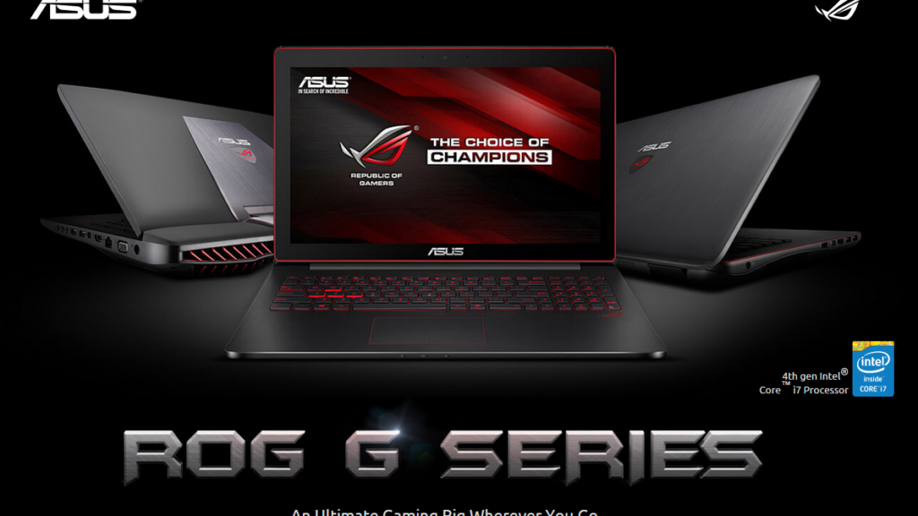 ASUS ROG G501 อีกหนึ่ง Gaming Notebook พรีเมียมสุดบาง ระดับเรือธงจอ 4K ...