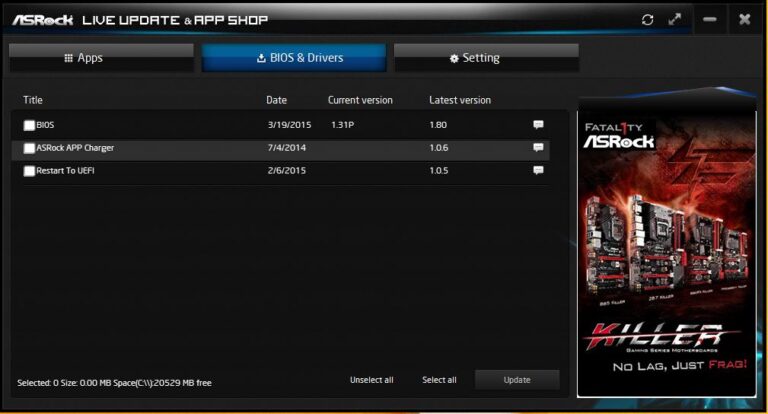 ASRock App อัพเดตไดรเวอร์และไบออสใน 4 ขั้นตอน - Notebookspec