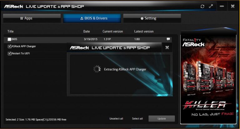 ASRock App อัพเดตไดรเวอร์และไบออสใน 4 ขั้นตอน - Notebookspec