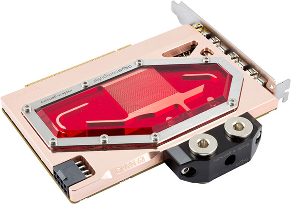 มาแล้ว Water Block สำหรับการ์ดจอ AMD Radeon R9 Nano ตัวแรกเปิดตัวแล้ว ...