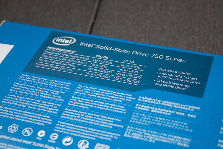 [Hands-on] Intel SSD 750 series - Notebookspec