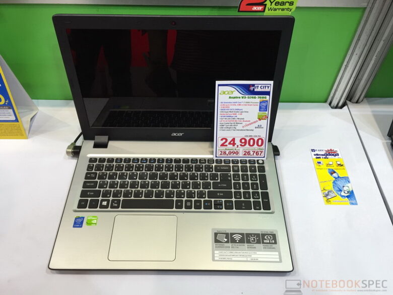 [Commart Comtech 2015] Acer มาเต็ม V Nitro ก็มี Predator ก็มา ในราคาสุดพิเศษ - Notebookspec