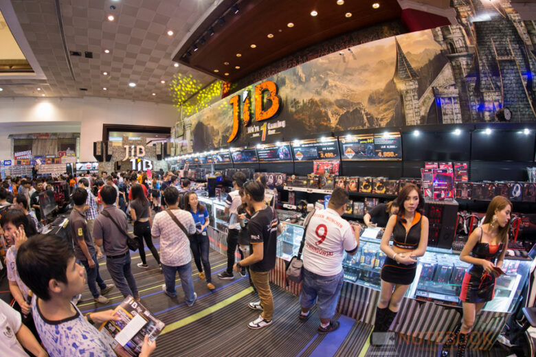 [Commart 2016] บรรยากาศบูธ JIB โปรโมชั่นกิจกรรมจัดเต็ม สินค้าเพียบ ...