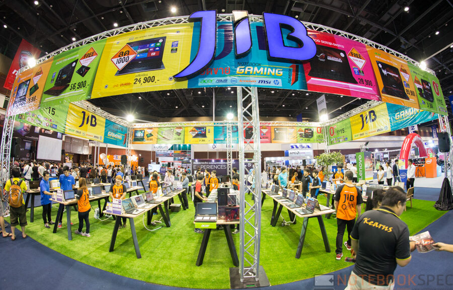 [Commart 2016] บรรยากาศบูธ JIB โปรโมชั่นกิจกรรมจัดเต็ม สินค้าเพียบ ...