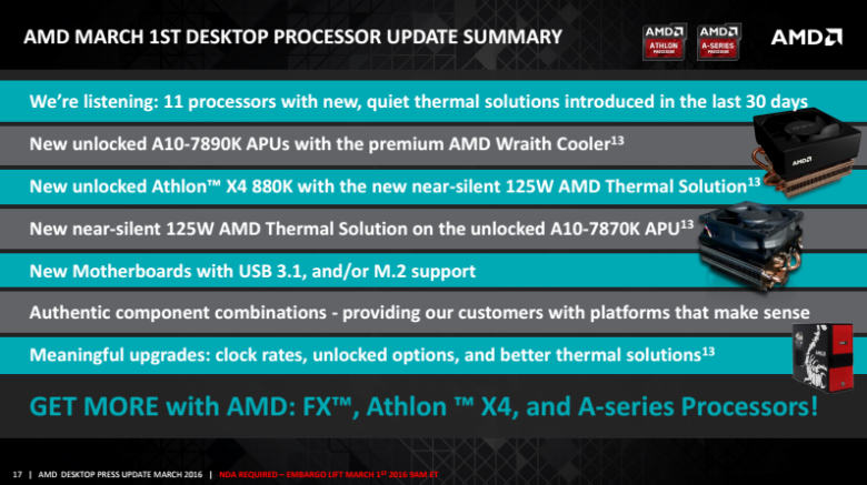 [AMD] เปิดตัวหน่วยประมวลผล ขั้นเทพ APU A10-7890K , Athlon X4 880K เทคโนโลยีใหม่ๆ มากมาย ...