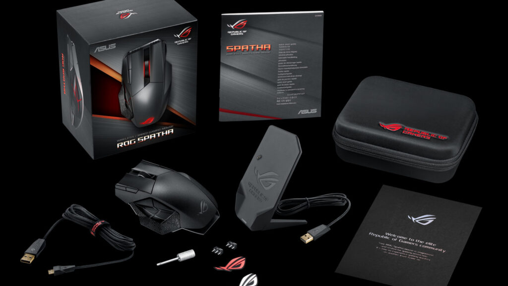 [ASUS] นำเสนอ Gaming Mouse ซีรีส์ ROG อย่าง Spatha มาพร้อมไฟเอฟเฟค RGB ...