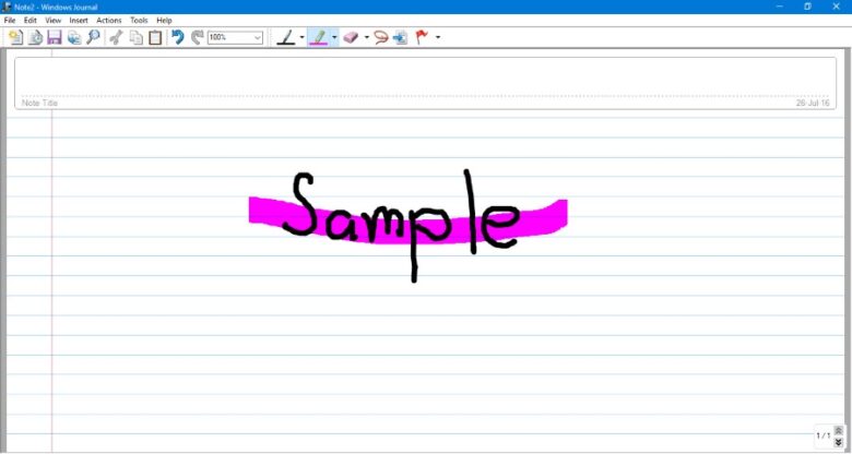 [Windows Tips] Windows Journal ฟีเจอร์จดบันทึกน่าใช้ ใช้ง่าย เก็บสะดวก ...
