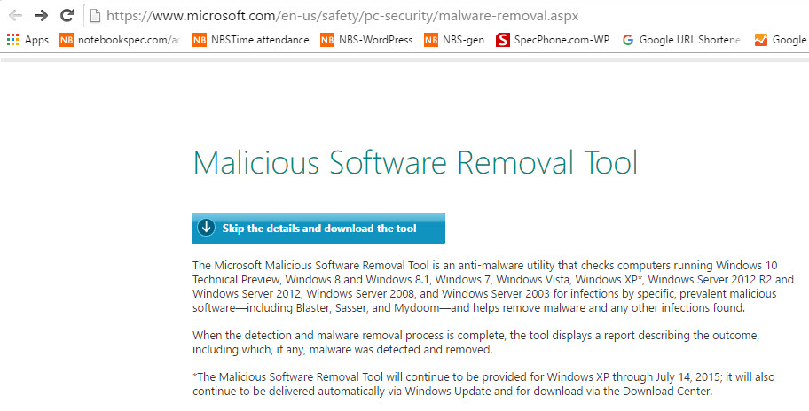 [Windows Tips] ของฟรีน่าใช้ anti-malware ป้องกันมัลแวร์ตัวเก่งจาก Microsoft - Notebookspec