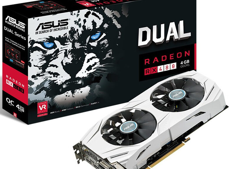 [Graphic Card] ASUS การ์ดจอค่ายแดงเอาใจคนนิยมความขาว RX 480 DUAL 4GB ...