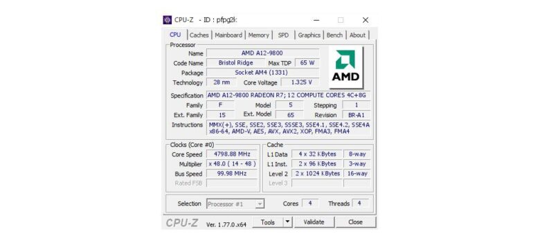 [CPU] เบาๆ กับ AMD A12-9800 APU โอเวอร์คล็อกไปเกือบ 5GHz - Notebookspec