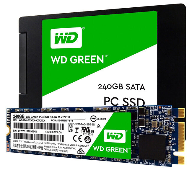 [Western Digital] นำเสนอ SSD อย่าง WD Blue และ WD Green สำหรับเพื่อนๆ ที่ชอบความแรง ...