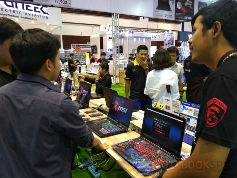 [Commart Work 2016] ตะลุยบูธ MSI พบกับกองทัพ Gaming Notebook พร้อมโปรจัดหนักเพียบ !!! - Notebookspec