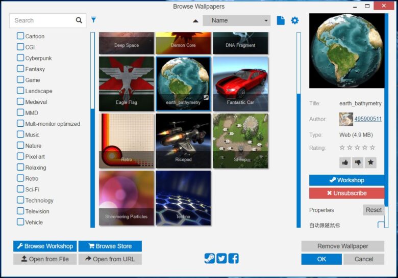 [Software] Wallpaper Engine ภาพพื้นหลังเคลื่อนไหวได้แบบเก๋ๆ เปลี่ยนสี ...