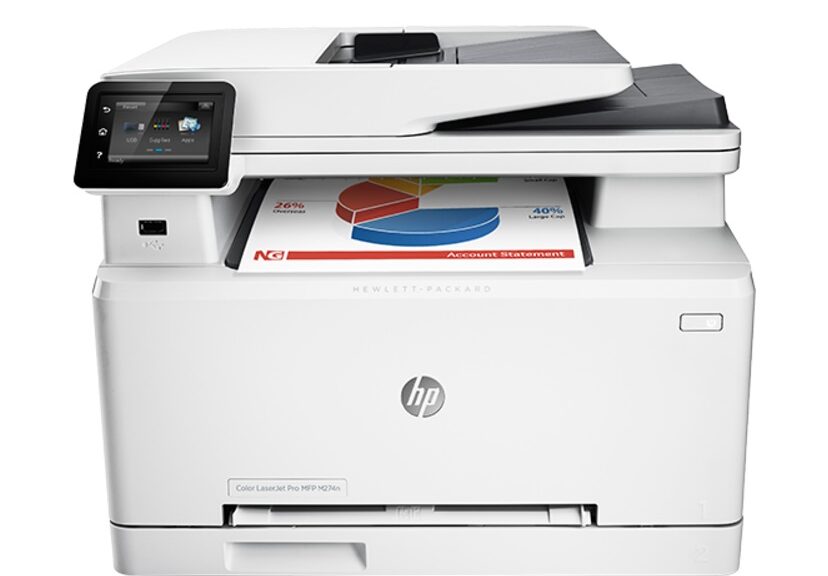 [Printer] HP LaserJet Color Pro MFP M274n มัลติฟังความเร็วสูง เพื่องาน ...
