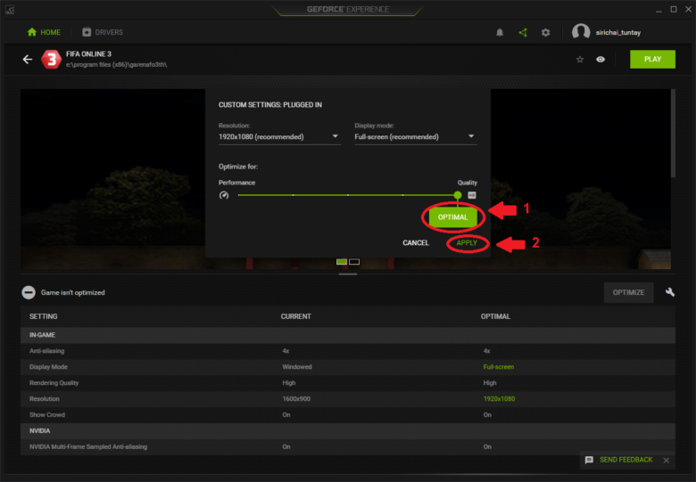 [How to] สอนใช้งานโปรแกรม GeForce Experience เพิ่มประสิทธิภาพการเล่นเกม + อัดหน้าจอแคสเกม ...