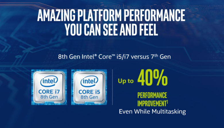 [Intel] เผยผลทดสอบ Core i5 Gen 8 เร็วแรงขึ้นกว่ารุ่นเดิม Core i5 Gen 7 ...