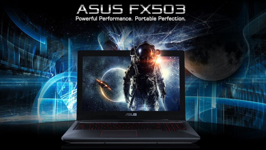 Gaming Notebook - ASUS FX503 : i5-7300HQ + GTX 1060 (6GB) + RAM8GB ...