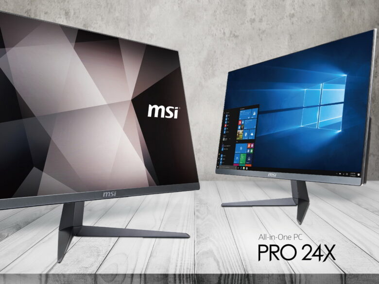MSI - เปิดตัว MSI Pro 24X All in One PC ที่มาพร้อมกับหน้าจอบางเฉียบ ...