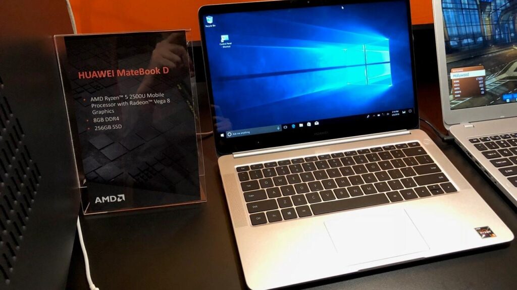 Huawei - เปิดตัว MateBook D รุ่นรีเฟรช มาพร้อมชิปประมวลผล AMD Ryzen 5 2500U และการ์ดจอ Vega 8 ...