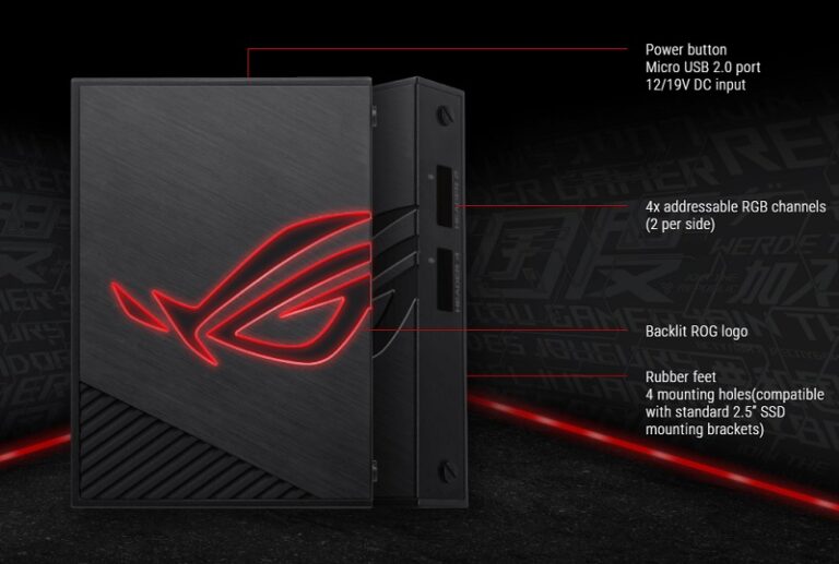 ASUS เปิดตัว ROG Aura Terminal อุปกรณ์ควบคุมแสงไฟ LED หลังจอคอม เพื่อ ...
