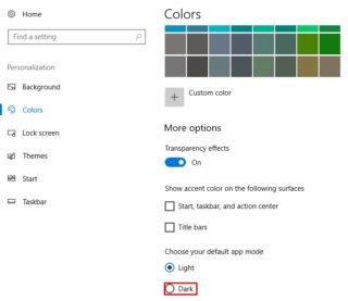 Windows Tips - วิธีตั้งค่าเปลี่ยน Windows 10 เป็น Dark Mode - Notebookspec