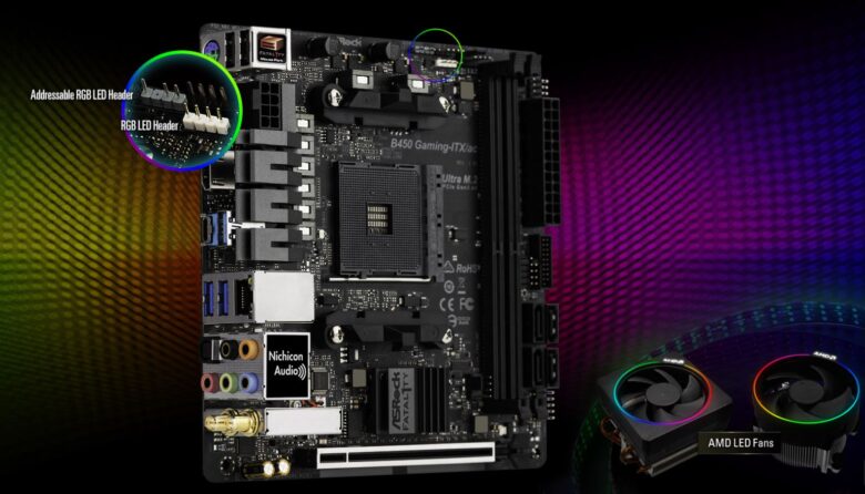 Review - ASRock Fatal1ty B450 Gaming-ITX/ac จัดสเปคพีซีเมนบอร์ดเกมมิ่ง ...