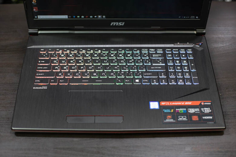 Review - MSI GP73 8RE Leopard Gaming Notebook จอ 17.3" ราคาคุ้ม 43,900 ...