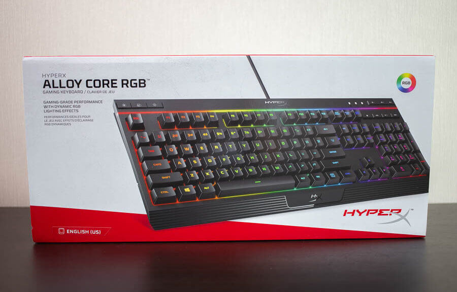 Review - คีย์บอร์ดเล่นเกม HyperX Alloy Core RGB คลิกไว มีไฟ RGB ไม่ถึง ...