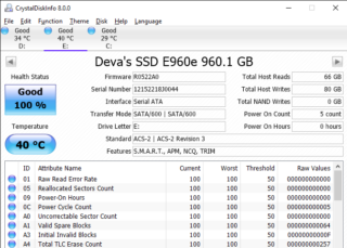 Review - Deva's SSD E960e - 960GB คุ้มสุด สเปคดี ประกันยาว - Notebookspec