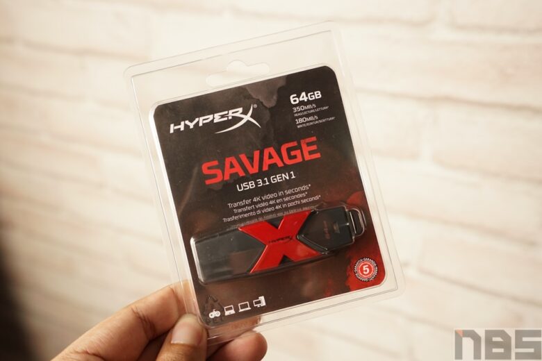 Review - HyperX SAVAGE USB 3.1 Gen1 แฟลชไดร์ฟความเร็วสูงงง - Notebookspec
